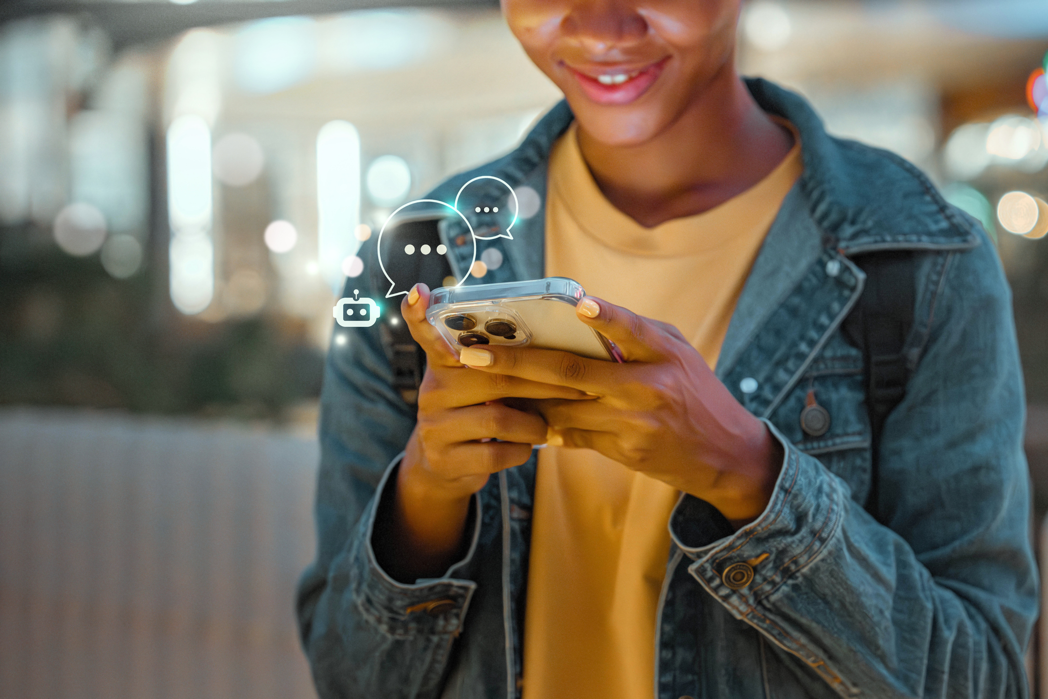 AI Agent vs Chatbot: What’s the Difference? - Graphic Language